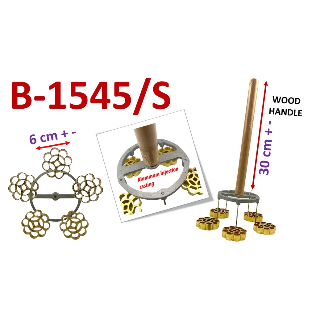 5 IN 1 ACUAN KUIH LOYANG / ACUAN PAITI | Shopee Malaysia