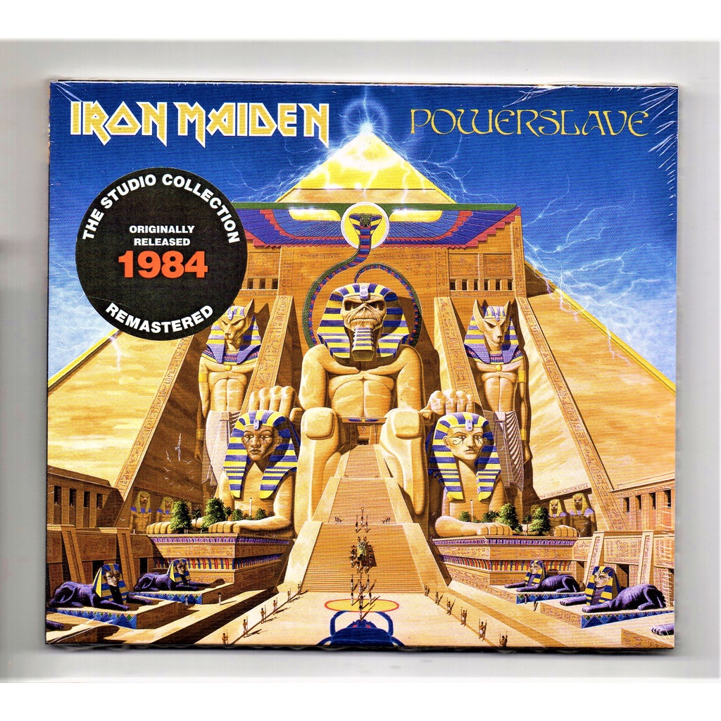IRON MAIDEN - Powerslave ( Remastered Digipack CD ) EU Press | Shopee Malaysia