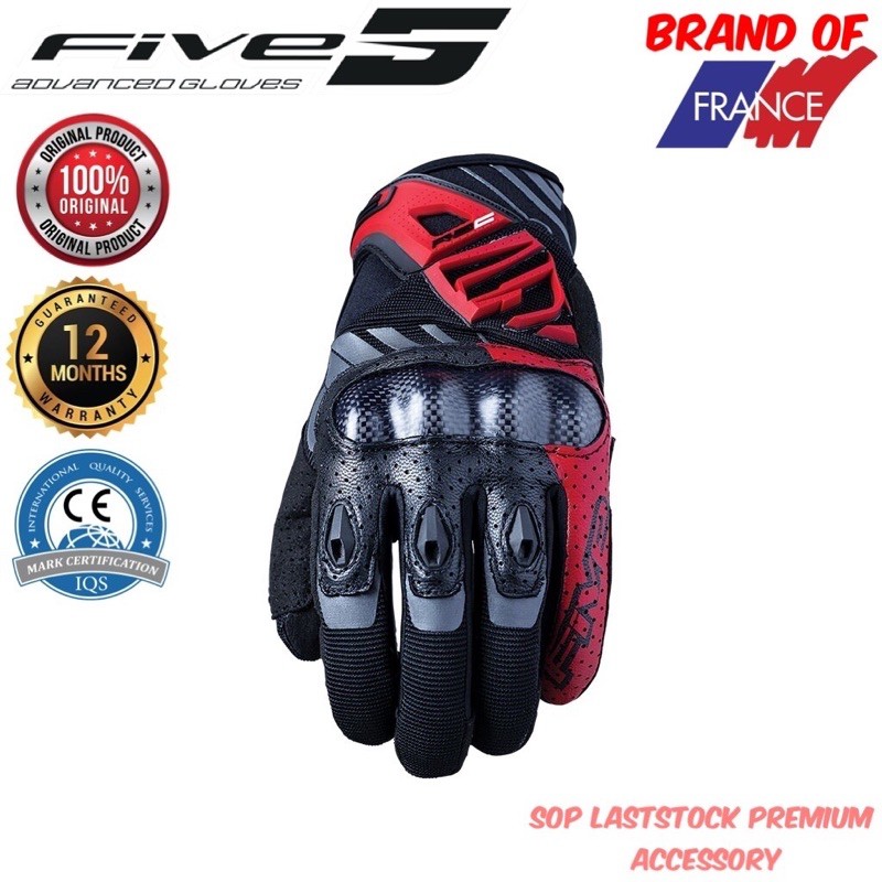 ORIGINAL💯 FIVE5 RS-C Five RSC riding glove Carbon FIVE 5 MOTORCYCLE ...