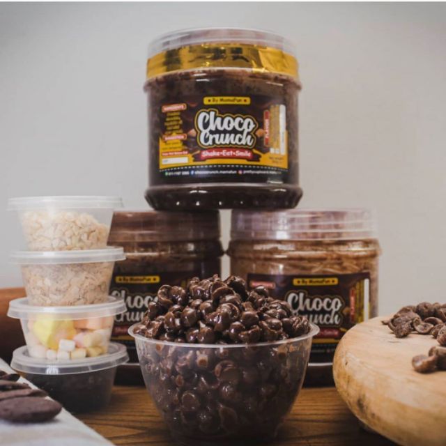 Choco jar viral Choco crunch by MamaFun choco jar chocolate 350g ...