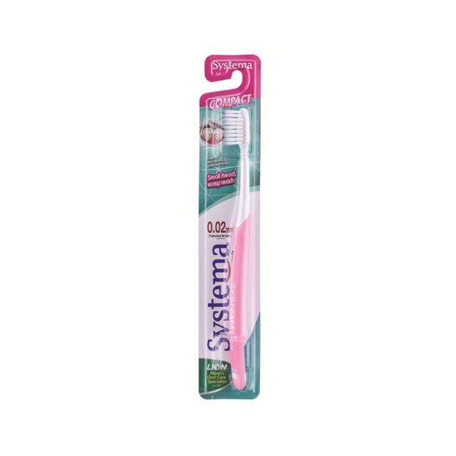 Systema Toothbrush Compact 0.02mm Soft | Shopee Malaysia