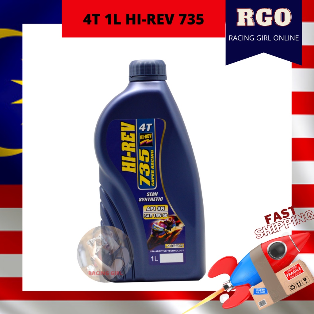 4T HI-REV 735 1L HIREV SAE 15W-50 HI REV | Shopee Malaysia