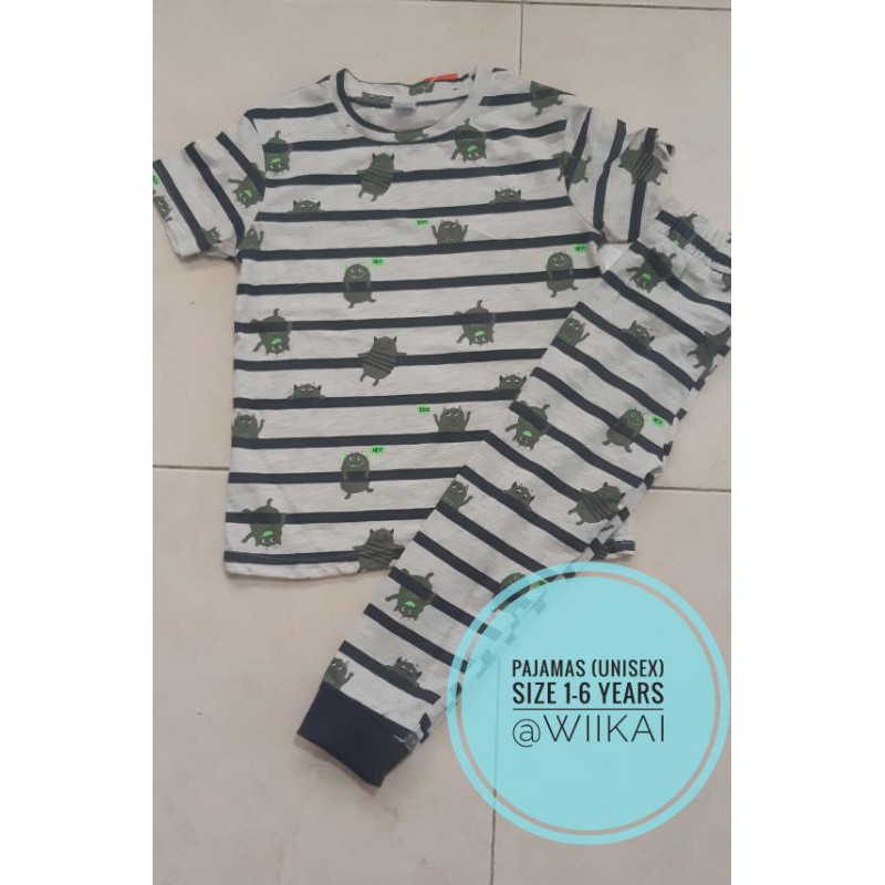 🍄PYJAMAS RS SELLER AND QNK KIDS 1-6 ( READY STOCK)🍄 | Shopee Malaysia