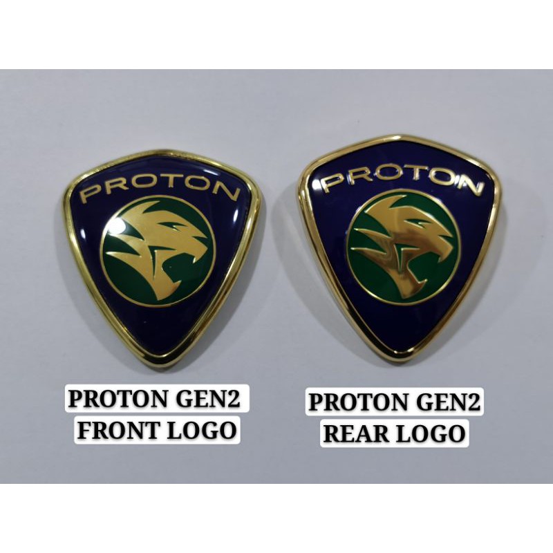ORIGINAL PROTON PERDANA V6, GEN2 FRONT & REAR GRILLE EMBLEM LOGO ...