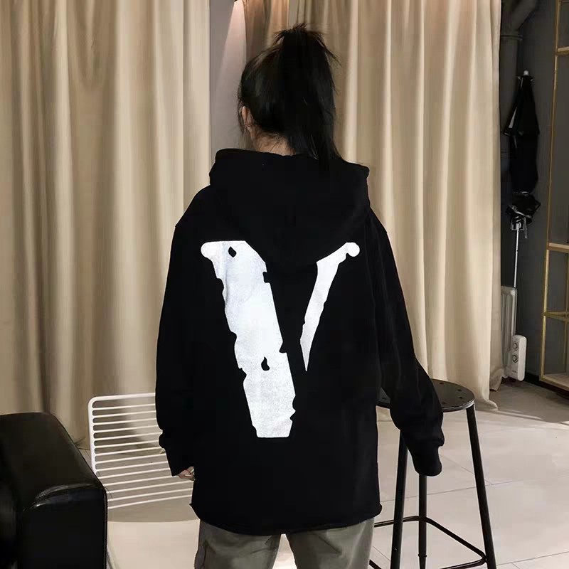 VLONE 3M Reflective Hype Streetwear Couple Hoodie | Shopee Malaysia