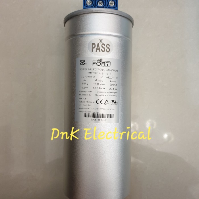 Fort 15Kvar 415V Good Fort Capacitor Capacitor | Shopee Malaysia