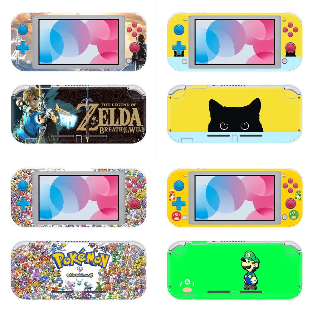 switch lite Game Console Sticker Film nslite Cartoon Creative Mario ...