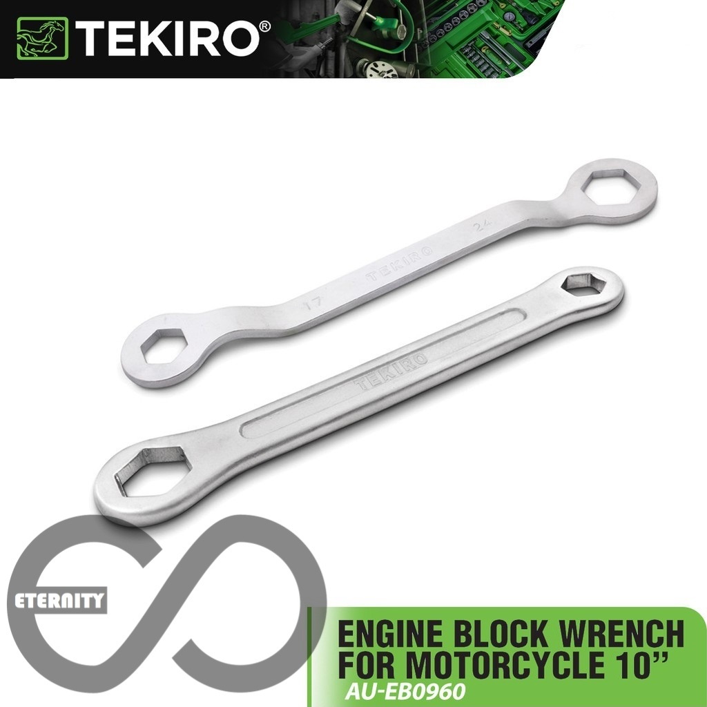 TEKIRO Engine Block Wrench For Motorcycle (10") AU-EB0960 | Shopee Malaysia