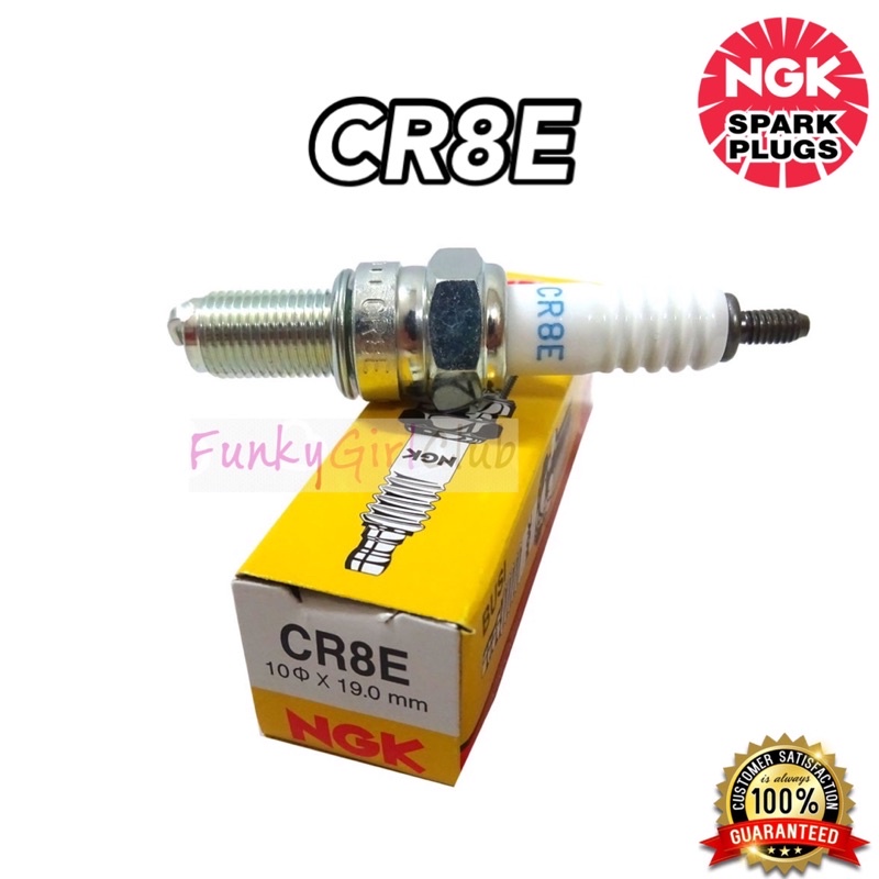 100% ORIGINAL NGK CR8E Spark Plug Honda Suzuki Yamaha R25 Y15ZR FZ150 ...