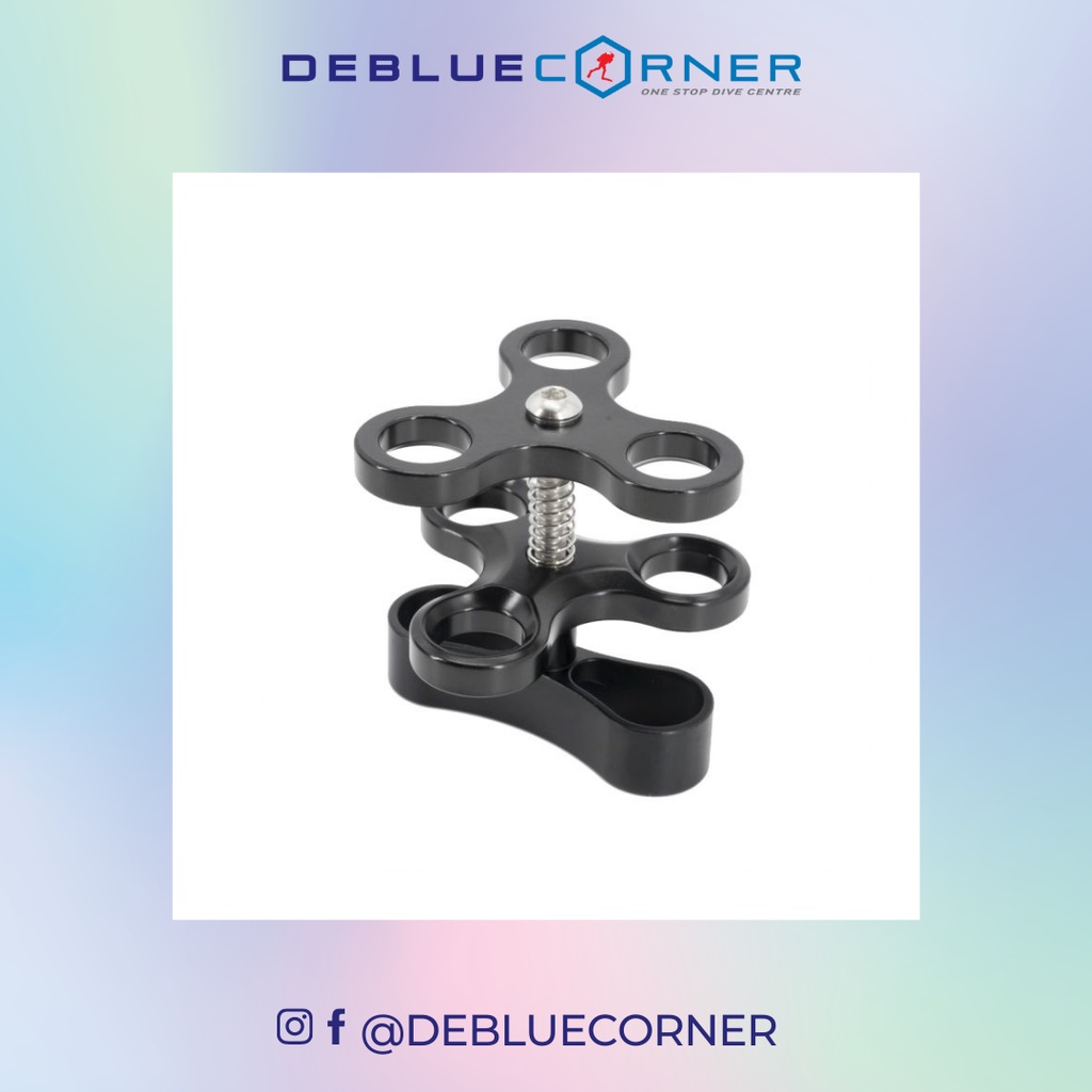 NAUTICAM Triple Clamp (Scuba Diving Underwater Photography) 100% ...