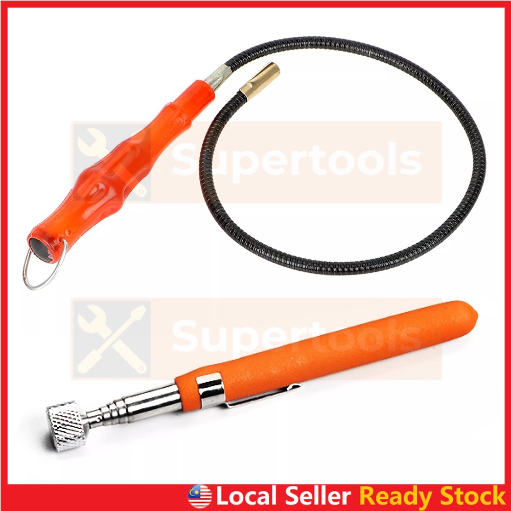 Magnet Pick Up Tool Magnet Stick Flexible Telescopic Magnetic Claw ...