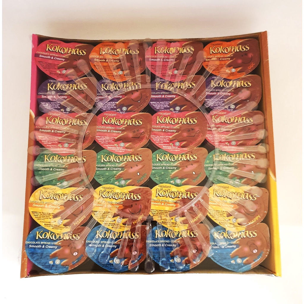 COCOALAND KOKOMASS CHOCOLATE SPREAD (48 X 10G) Halal | Shopee Malaysia