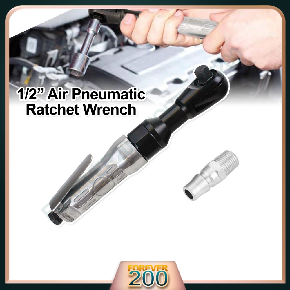 Automotive 1/2 Inch Air Pneumatic Ratchet Wrench 12.5mm 1/2" Square ...
