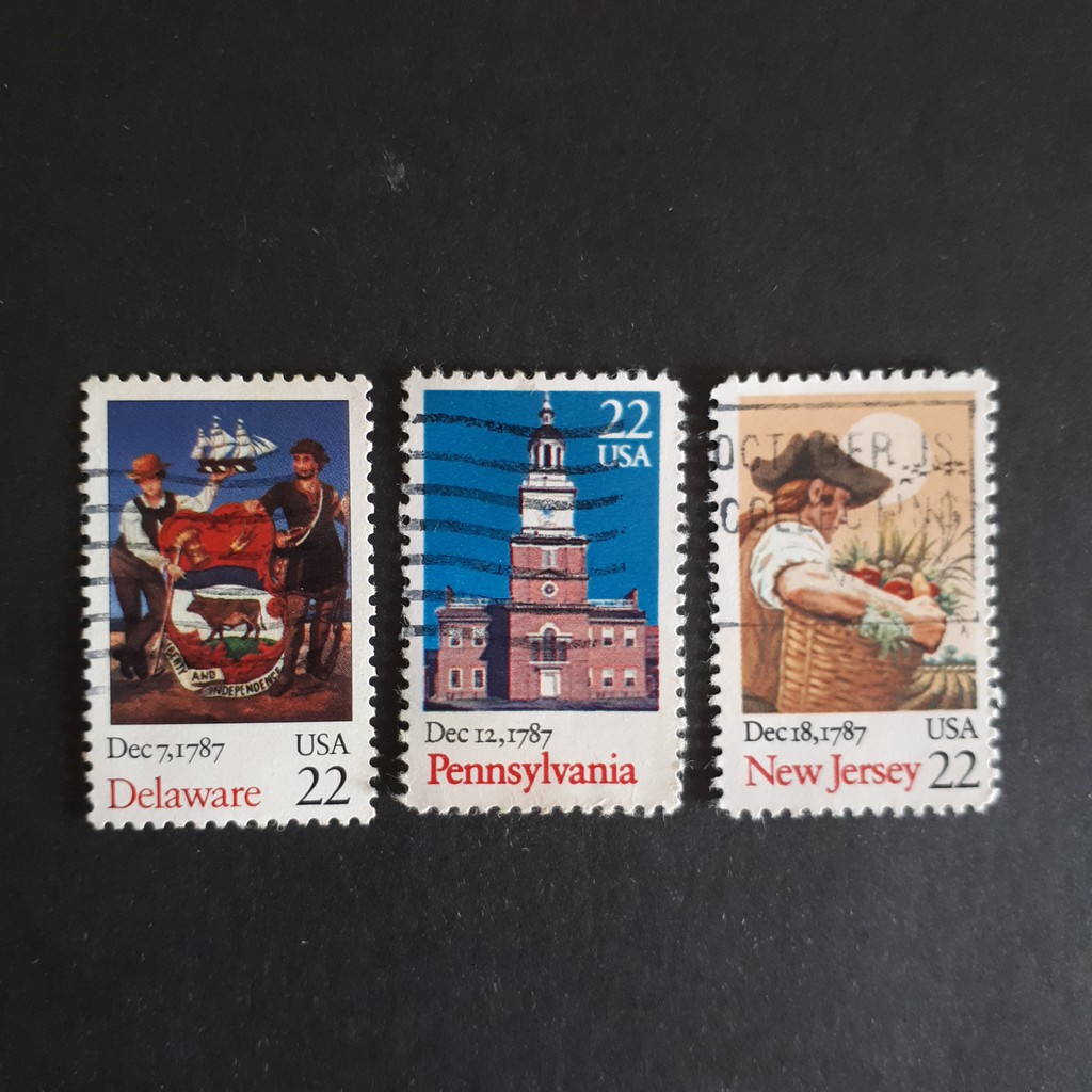 1987 USA Stamp - The 200th Anniv. of The Ratification of the ...