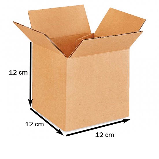 Cardboard - Plain - Plain -12Cm x 12cm x 12cm - SWR | Shopee Malaysia