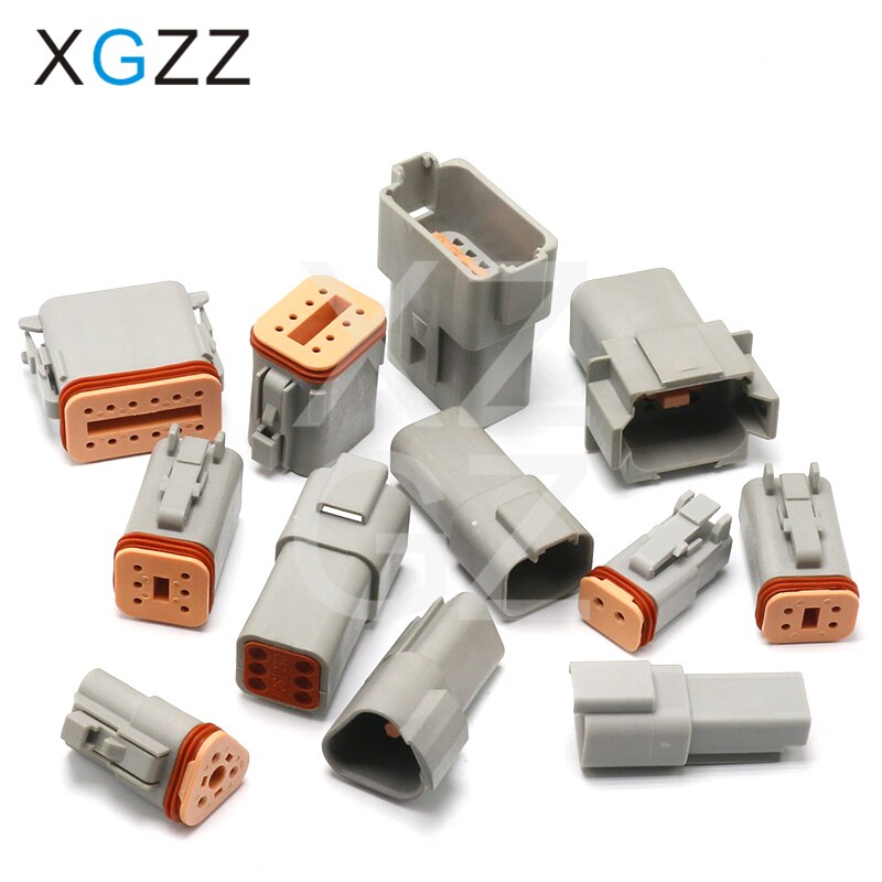 1 sets Deutsch DT06/DT04 2/3/4/6/8/12 Pin Engine Gearbox waterproof electrical connector for car ...