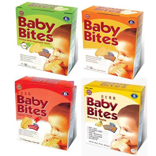 Take One Baby Bites Rice Rusks (50g/ 24 Rusks) | Shopee Malaysia