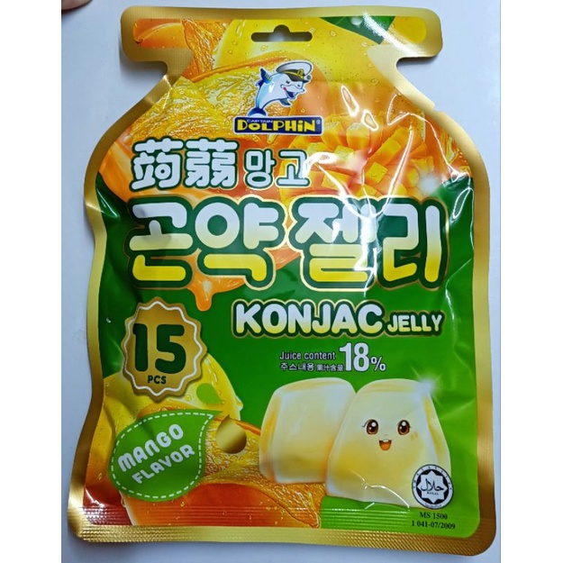 CAPTAIN DOLPHIN KONJAC JELLY 15PCS X 20G | Shopee Malaysia