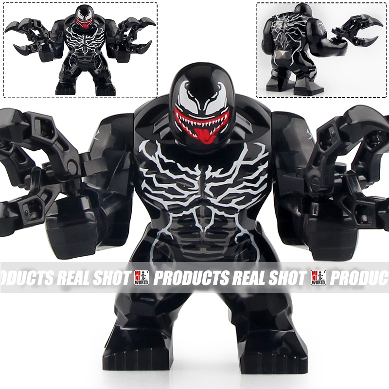 Venom Minifigures Carnage Cletus Kasady Eddie Brock Scream Marvel Anti ...