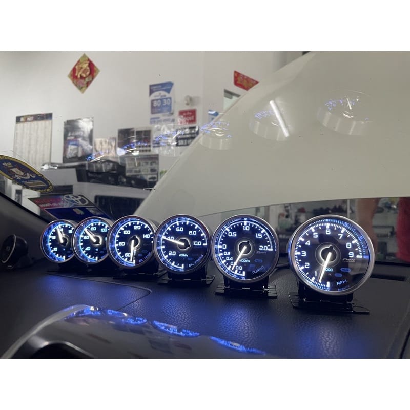 DEFI A1 METER 3/6BERADIK GAUGE METER LCD RGB COLOUR COMPLETE SET THAI ...