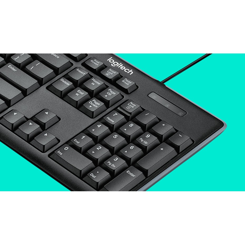 [Shocking Sale] Logitech K200 Wired Media Keyboard | Shopee Malaysia