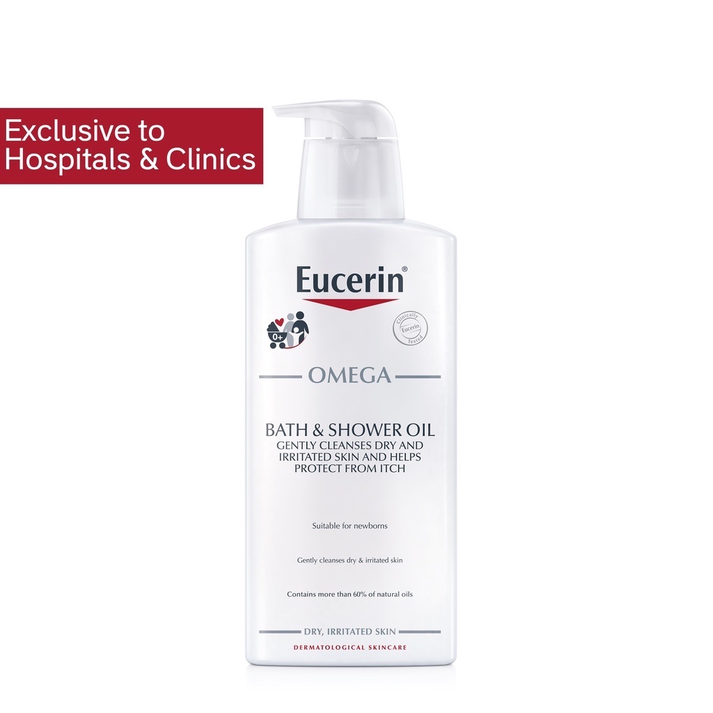 (NEW ARRIVAL) Eucerin Omega Bath & Shower Oil 400ml | Shopee Malaysia