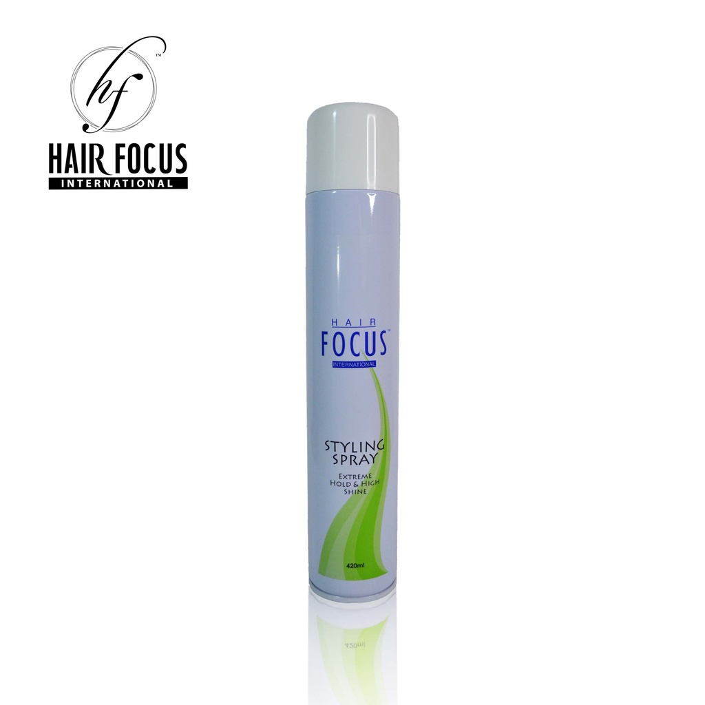 [HAIR FOCUS] Styling Spray: Extreme Hold & High Shine (420ML) | Shopee ...