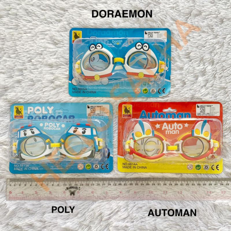 ROBOCAR POLI MATA Toys SWIMMING Glass DORAEMON ULTRAMAN ROBOCAR Poly ...