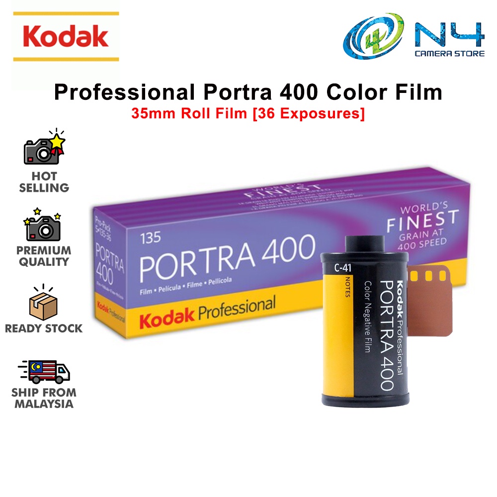 Kodak Professional Portra 400 Color Film Film 135mm Film Color Negative ...