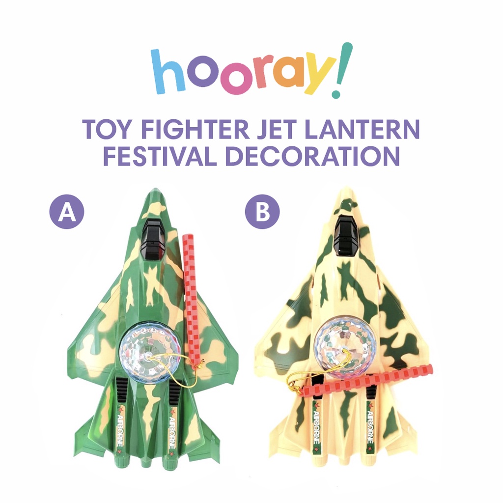 HOORAY! TOY FIGHTER JET/TOY LANTERN JET (1 PC) AS295 | Shopee Malaysia
