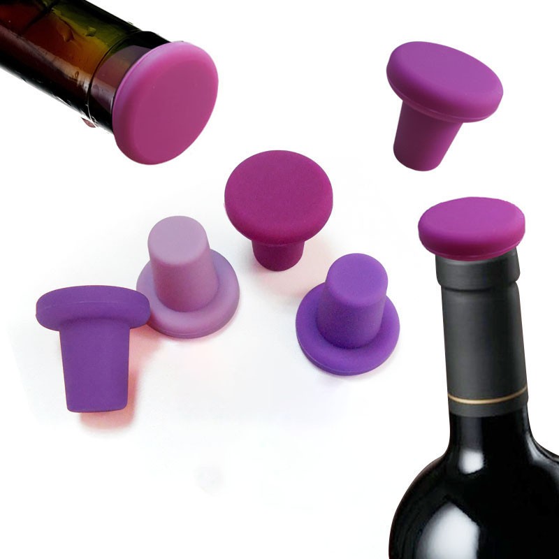 Bottle Cap Cover Wine Stopper Silicone Cork | Shopee Malaysia