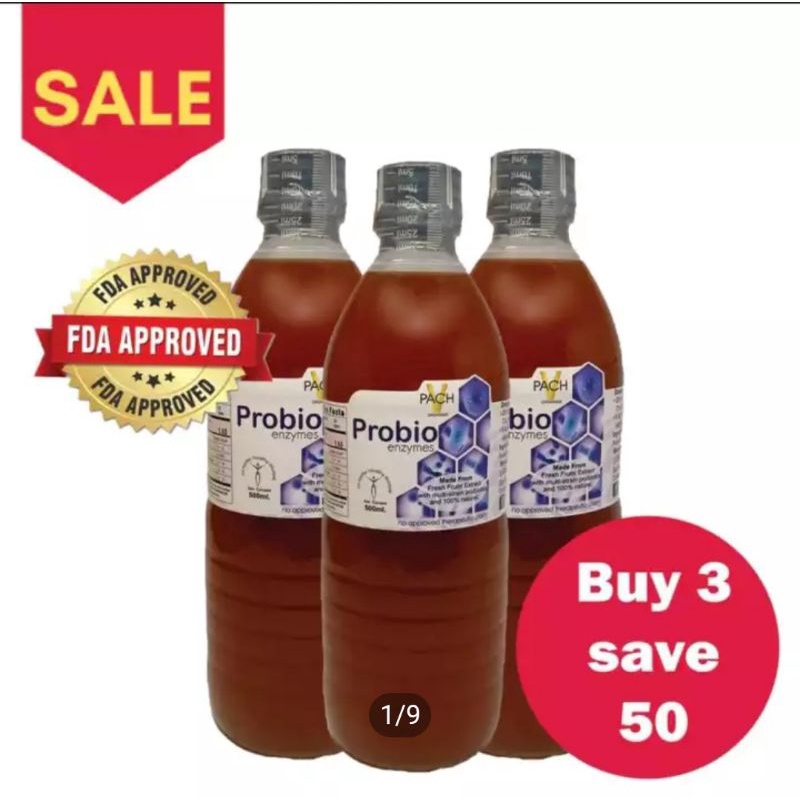 PROBIO ENZYMES CONCENTRATED MULTI STRAIN PROBIOTICS(BUNDLE OF 3 ...