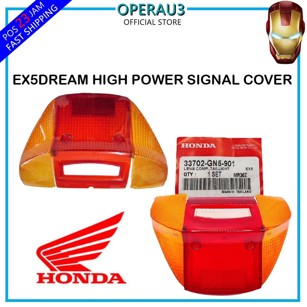 ORIGINAL HONDA EX5 HIGH POWER EX5 DREAM SIGNAL COVER / TAIL LAMP COVER ...