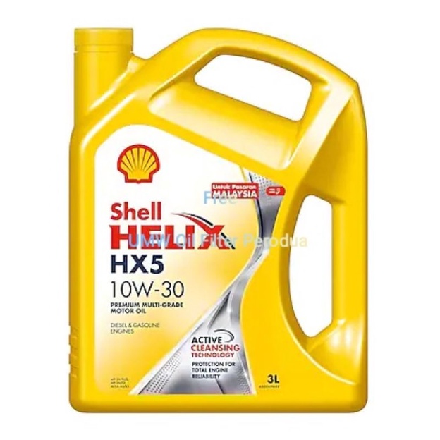 Shell HELIX HX5 10W-30 3L | Shopee Malaysia