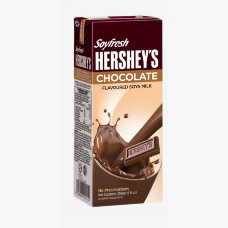 Soyfresh Hershey's Flavour Soya Milk Chocolate （1 unit x 236 ml ...