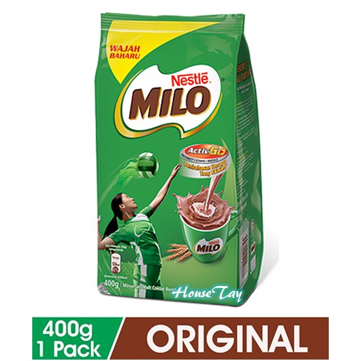 Nestle MILO Activ-Go Chocolate Malt Powder (400g) | Shopee Malaysia