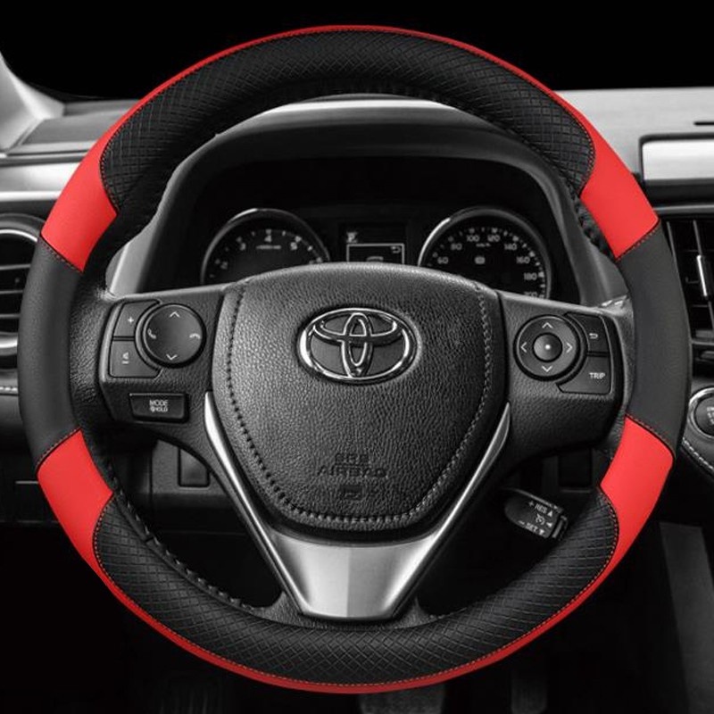 No Smell Thin All Model Toyota Carbon Fiber Steering Wheel Cover ...