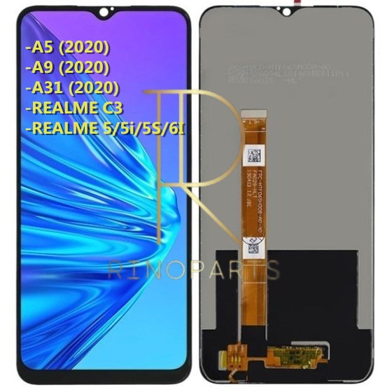 LCD REALME C3 /OPPO A31- 2020 / A5 -2020 / A9-2020 /REALME 5i ORIGINAL ...