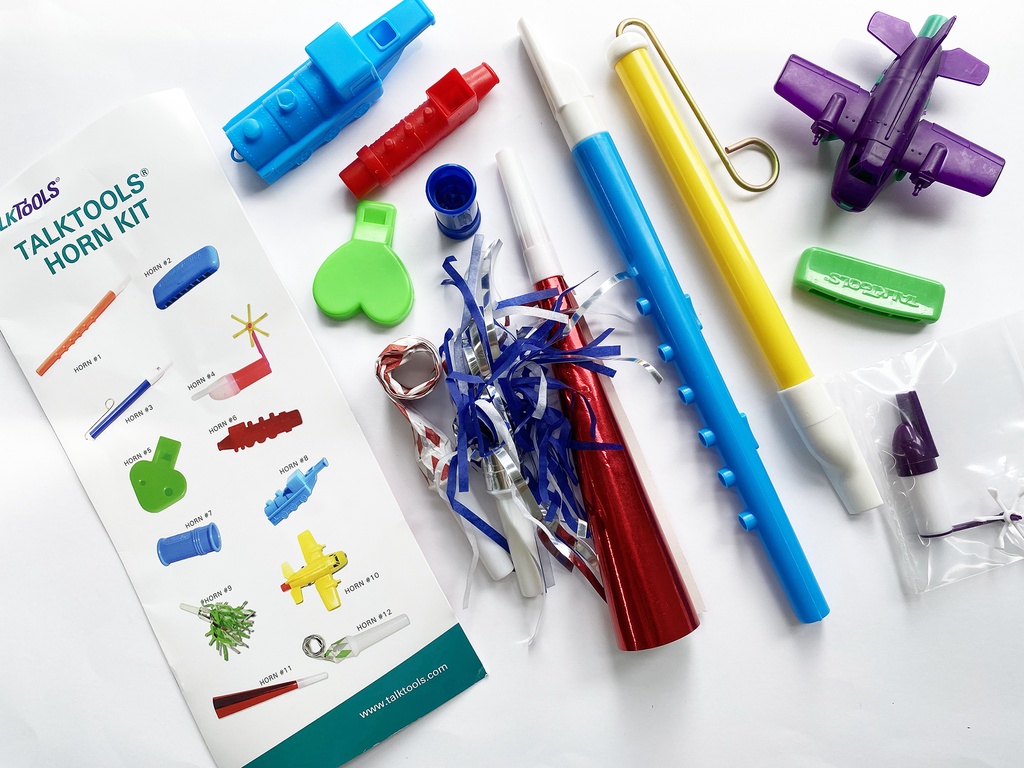 TalkTools Horn Kit | Oral Motor Placement Therapy | Improve Speech ...