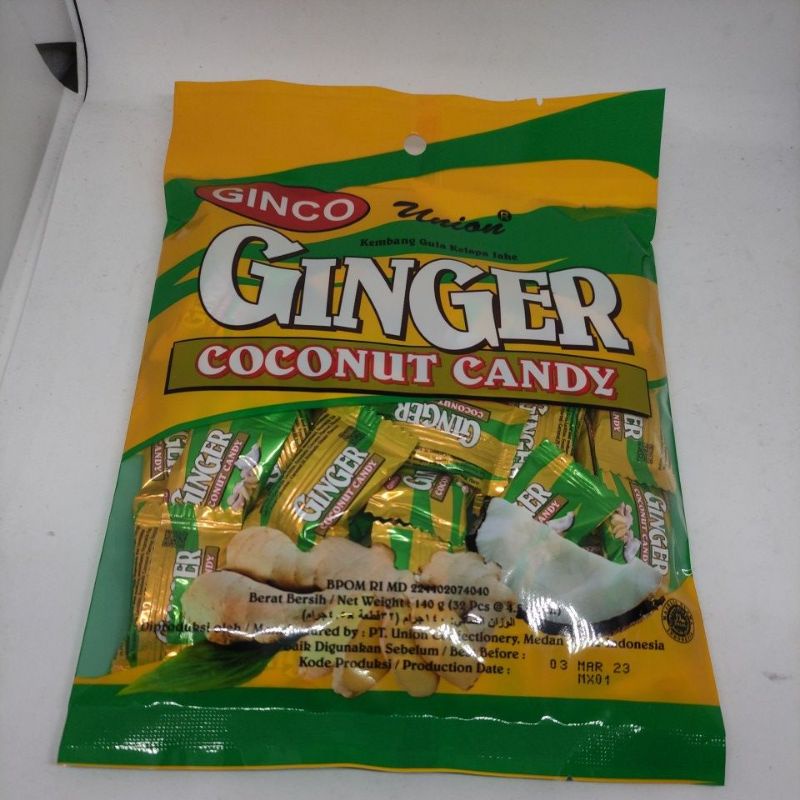 Ginger Coconut Candy 140g | Shopee Malaysia