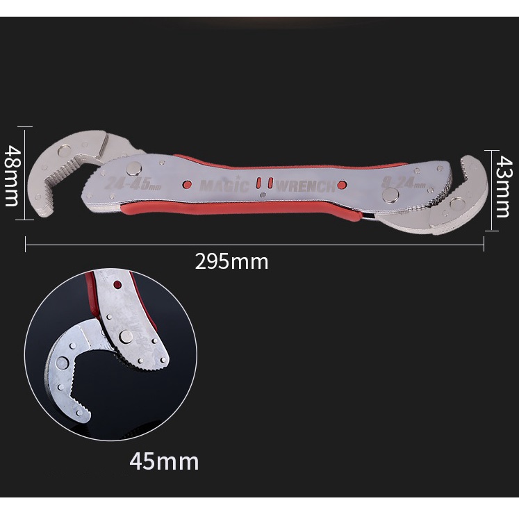 Korean Magic Wrench Multifunctional Smart Wrench Can Open Many Types of ...