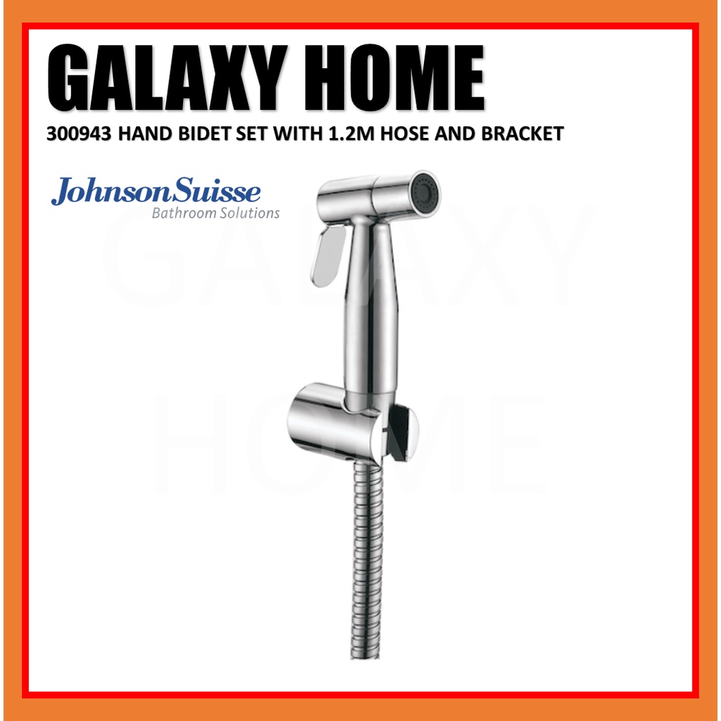 Johnson Suisse WBFA300943CP 300943 Hand Spray Bidet c/w 1.2m Flexible ...