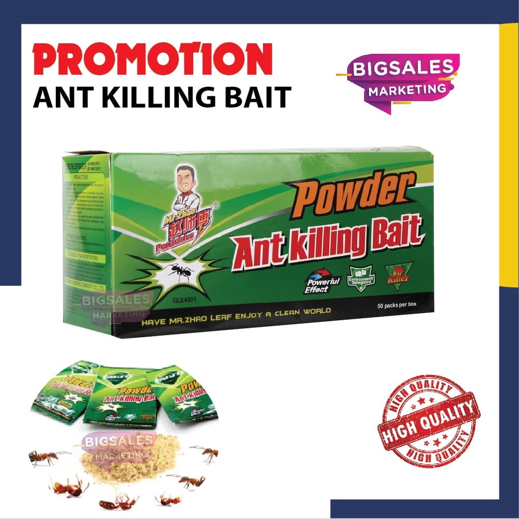 1pkt(5g) BIGSALES Ant Killing Bait Powder Pest Repellent Control Trap ...