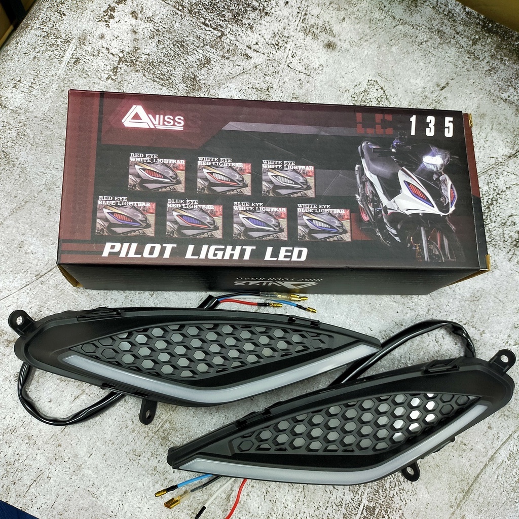 Viss Enkei Pilot Lamp LED Light Yamaha Lc135 v1 v2 Pilot LED Lamp Viss ...