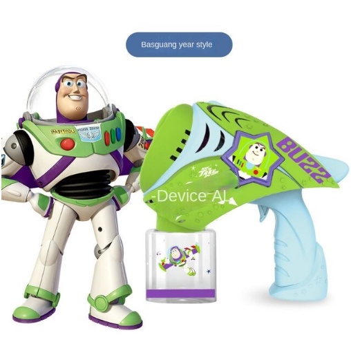 Bubble Gun Genuine Disney Frozen Buzz Lightyear Bubble 36 Automatic ...