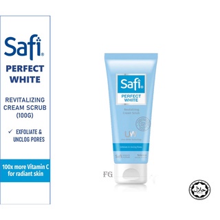 Safi Perfect White Revita Cream Scrub Cleanser 100ml | Shopee Malaysia
