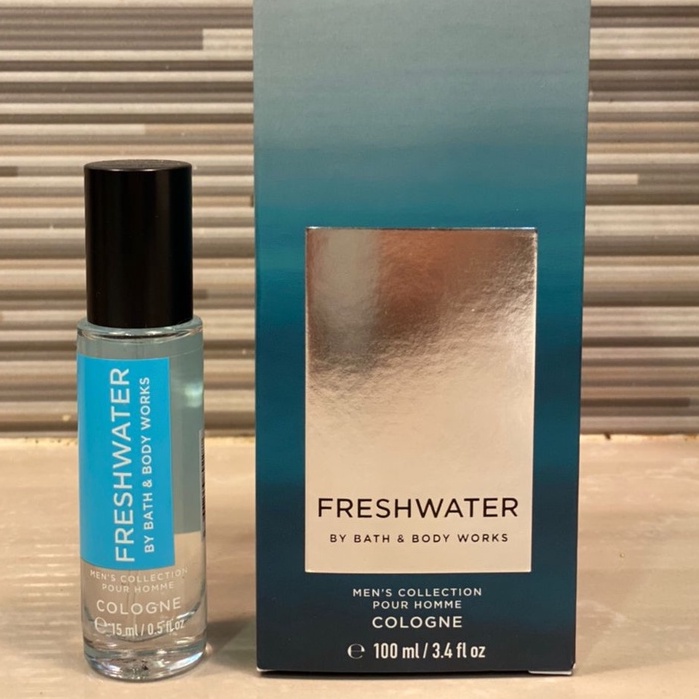 Bath & Body Works Freshwater Cologne - Mini and Full Size! | Shopee ...