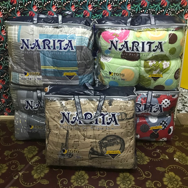 Toto Narita Murah !! Lelong !!! Corak Random ! | Shopee Malaysia