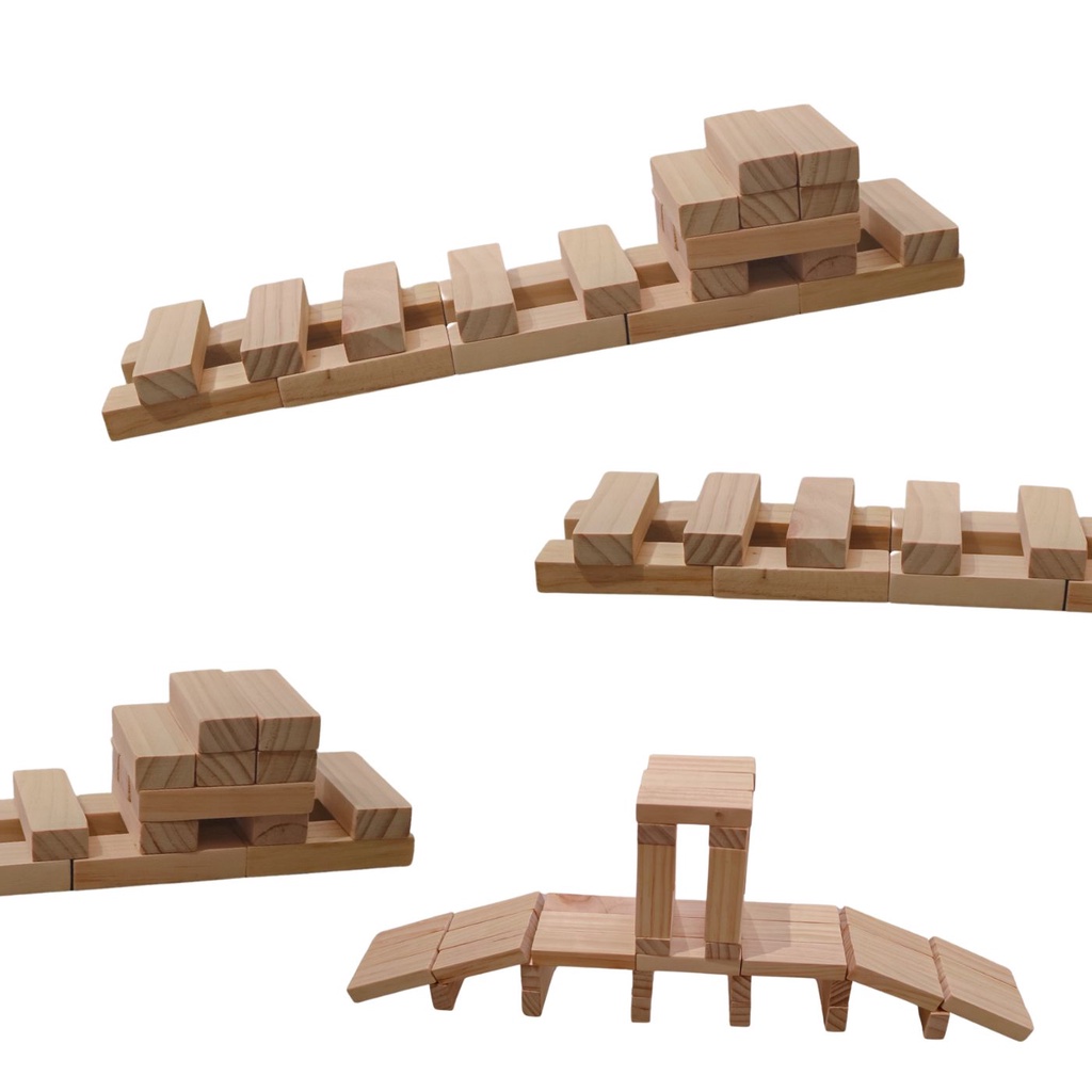 Combo 5kg Get 1kg Free Creative Wooden Stick Jenga Wooden Draw Game ...