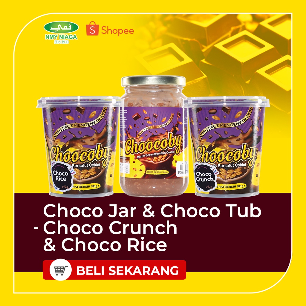Choco Tub Chocojar VIRAL CHOOCOBY ( Chocolate Jar ) Cocojar Murah ...
